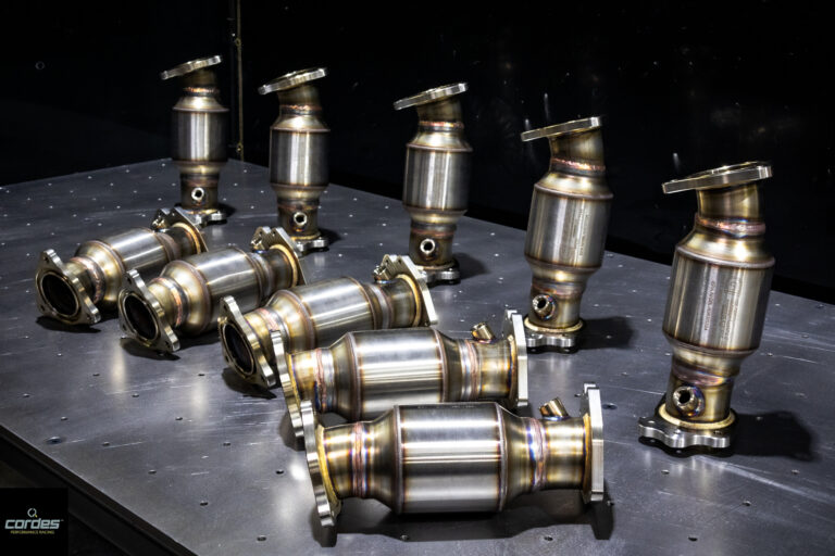 CPR C8 High flow cat's for high HP - Cordes Performing Racing